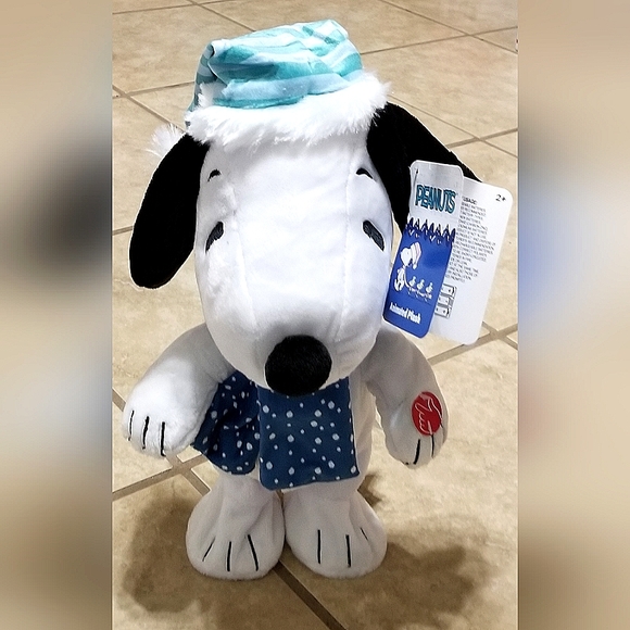 Peanuts | Toys | Peanuts Snoopy Animated Musical Sidestepper 4 Inch ...